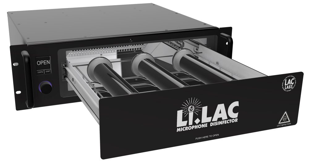 Li.LAC - microphone disinfector